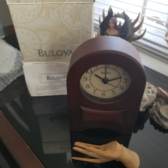 Bulova | Office | Bulova Desk Clock | Poshmark